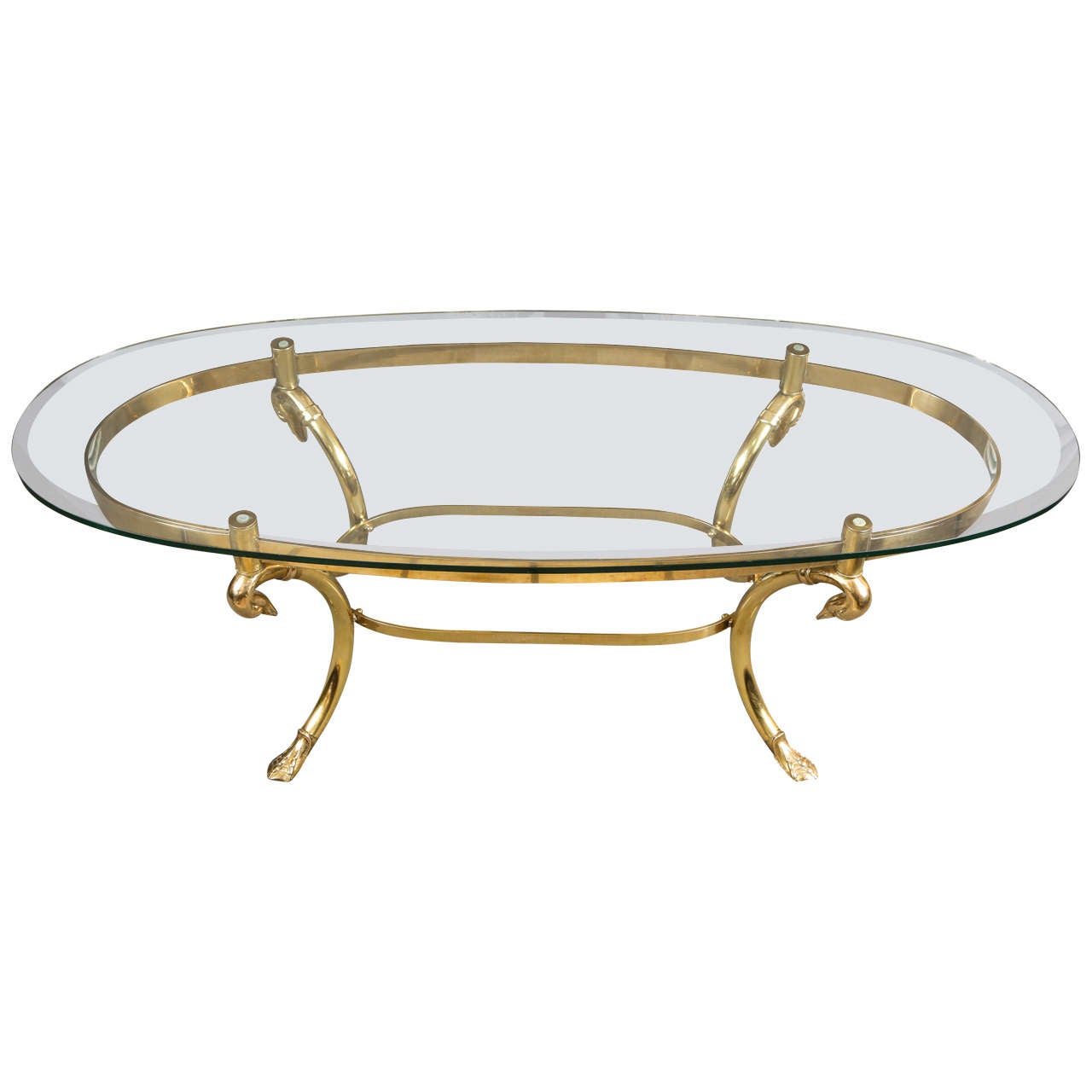 Brass Goose Head Table at 1stDibs | goose table