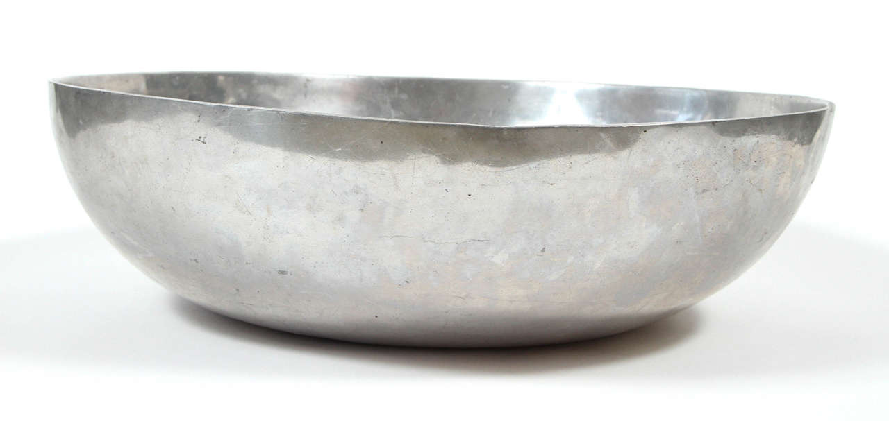 Extra Large Cast Aluminum Bowl at 1stDibs | large aluminum bowl, big ...