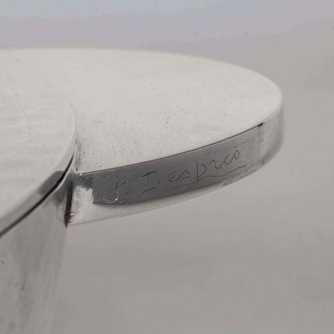 Jean Despres, French Art Deco Modernist Covered Centerpiece, circa 1940 ...