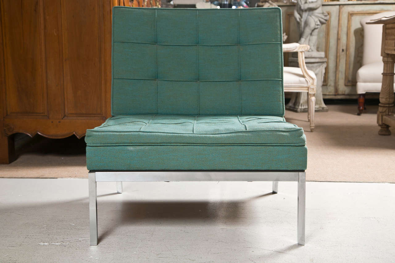 Florence Knoll Lounge Chair at 1stDibs