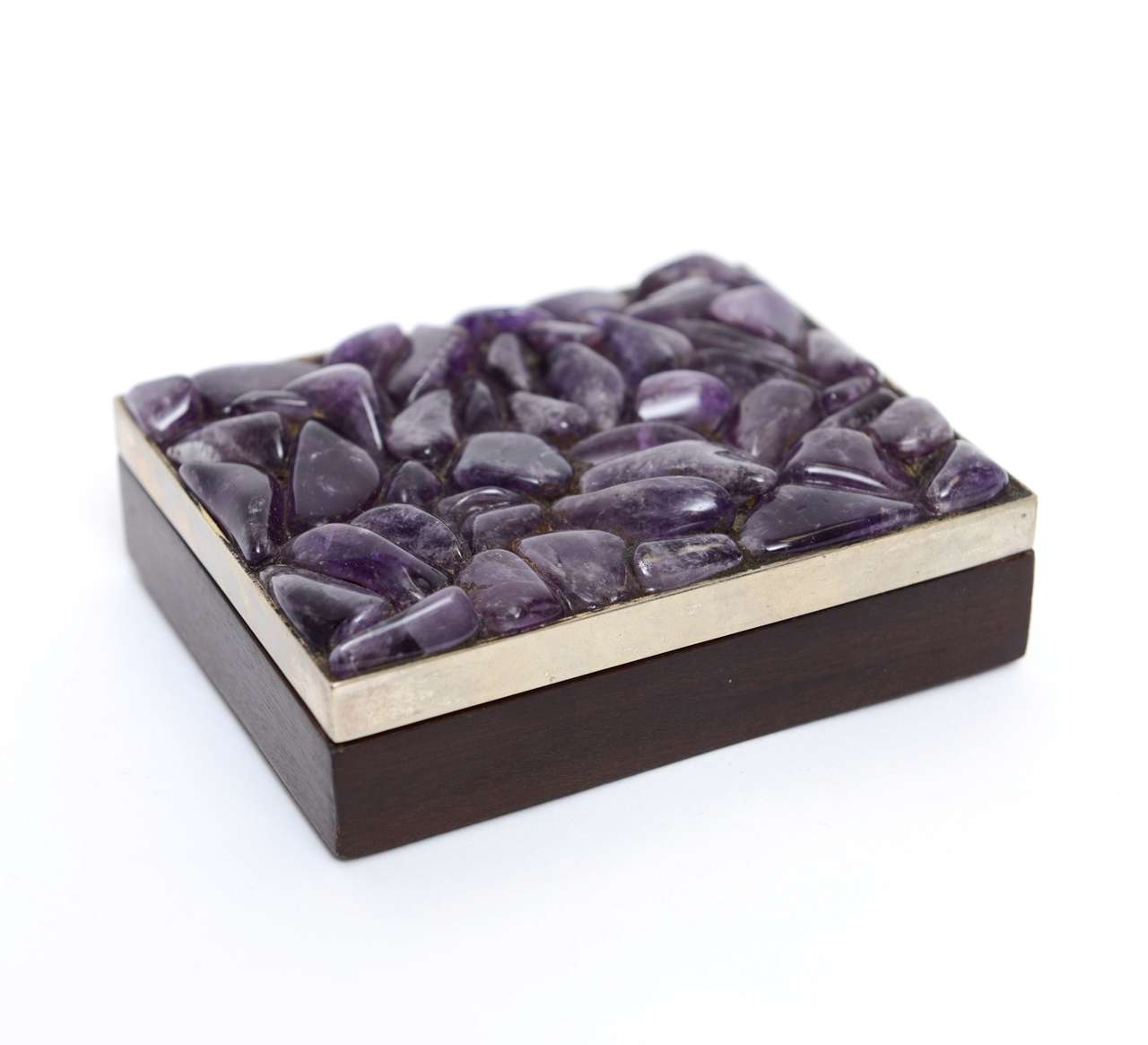 Los Castillo Amethyst Box at 1stDibs