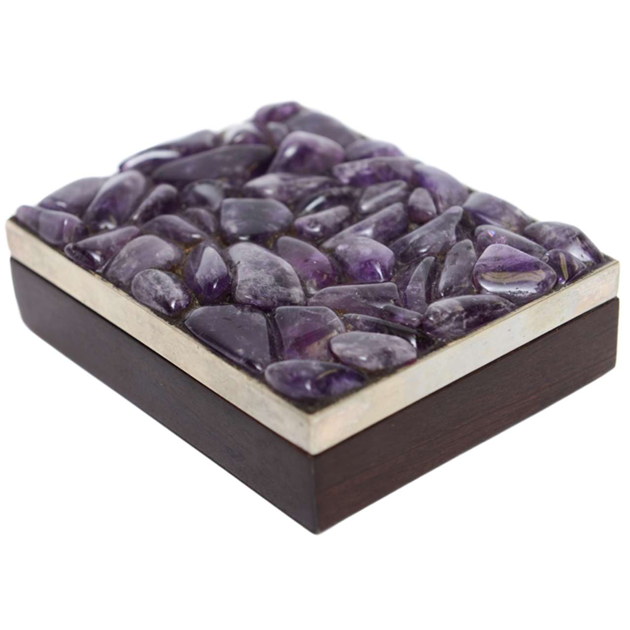 Los Castillo Amethyst Box at 1stDibs