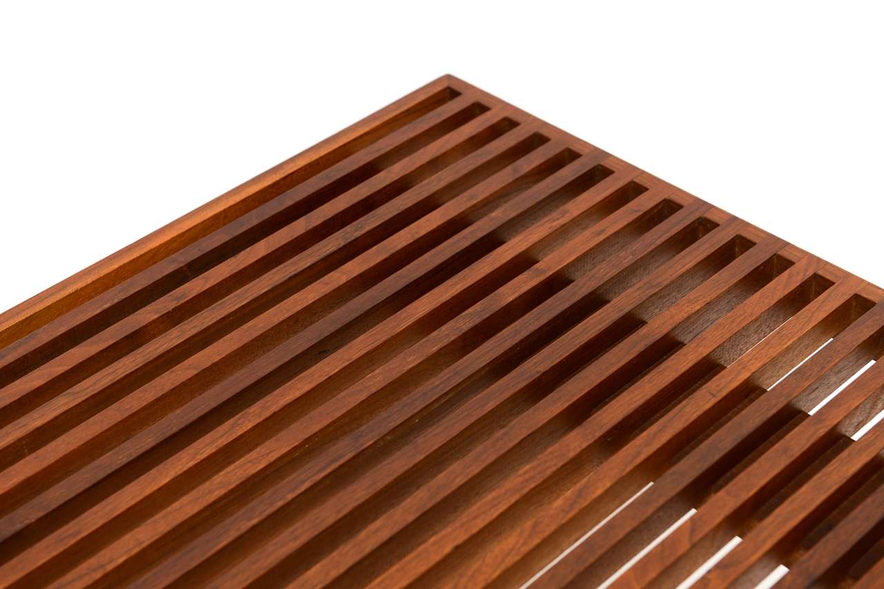 Rare Fine Danish Teak Slat Top Cocktail Coffee Table at 1stDibs ...
