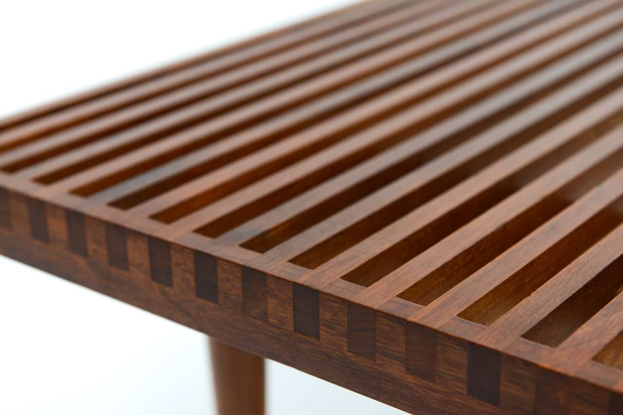 Rare Fine Danish Teak Slat Top Cocktail Coffee Table at 1stDibs ...