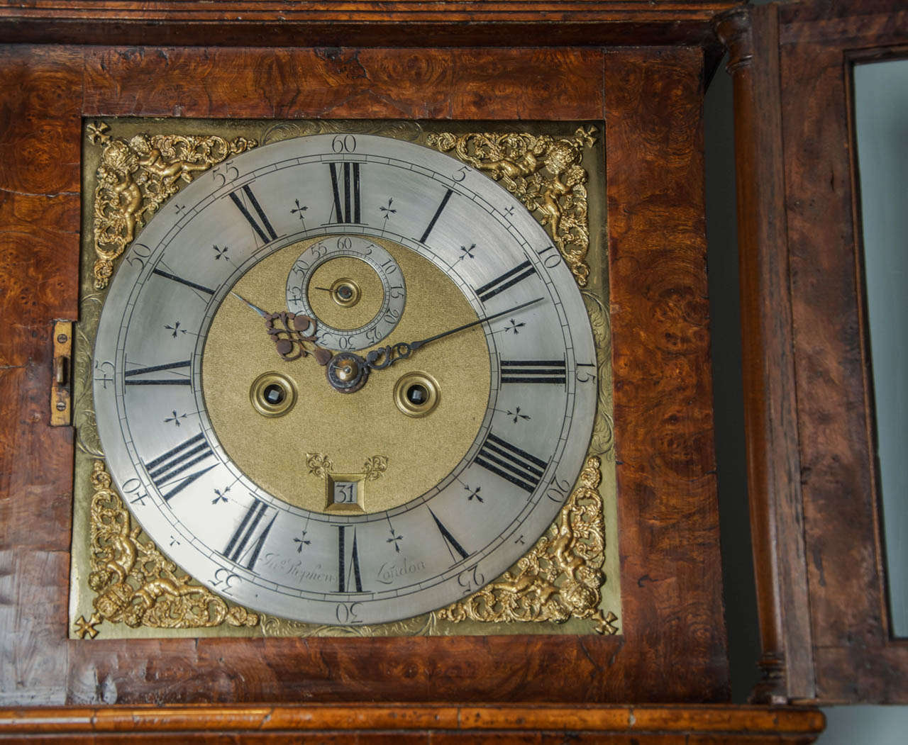 18th Century Antique Burr-Yew Longcase Clock by John Stephens of London ...