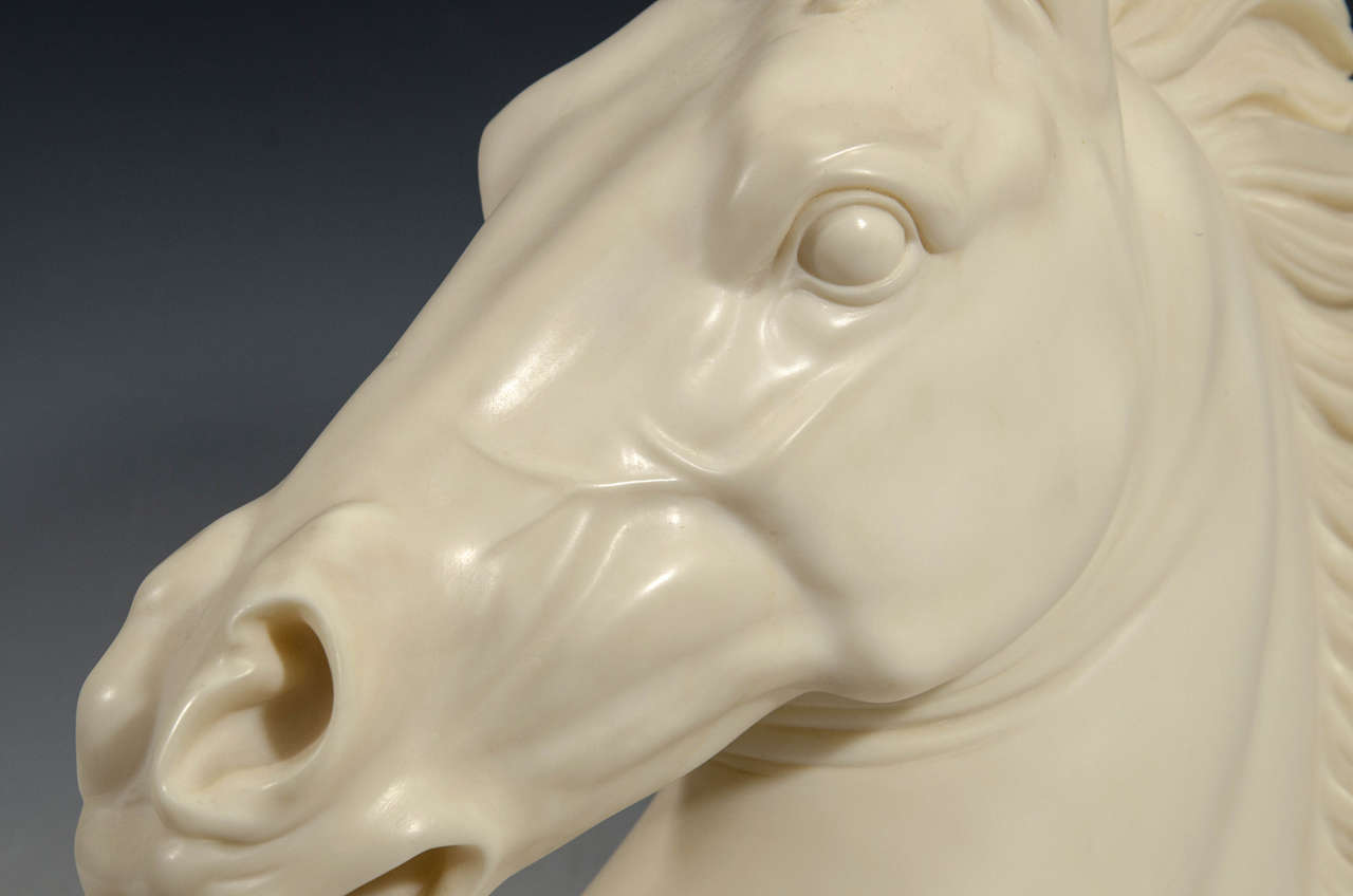 20th Century Greek Sculpture of Bucephalus, Horse of Alexander the ...