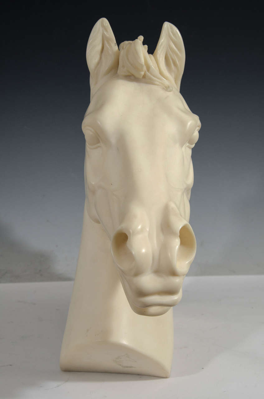 20th Century Greek Sculpture of Bucephalus, Horse of Alexander the ...