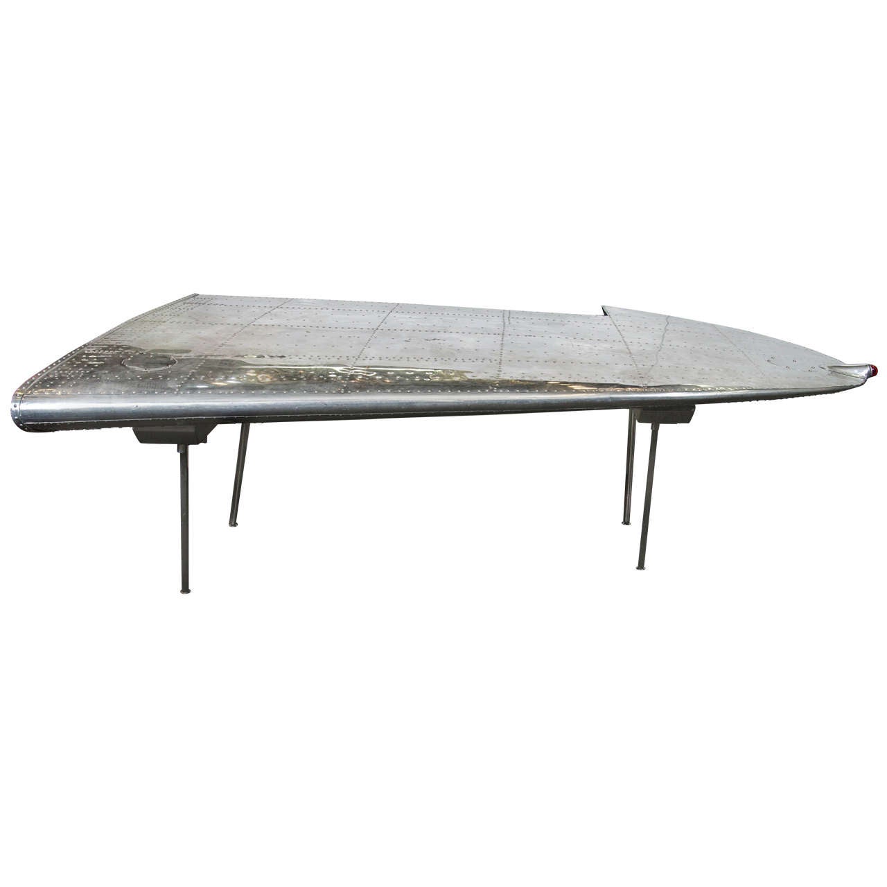 Vintage World War ii Dakota DC-3 Airplane Wing Table at 1stDibs