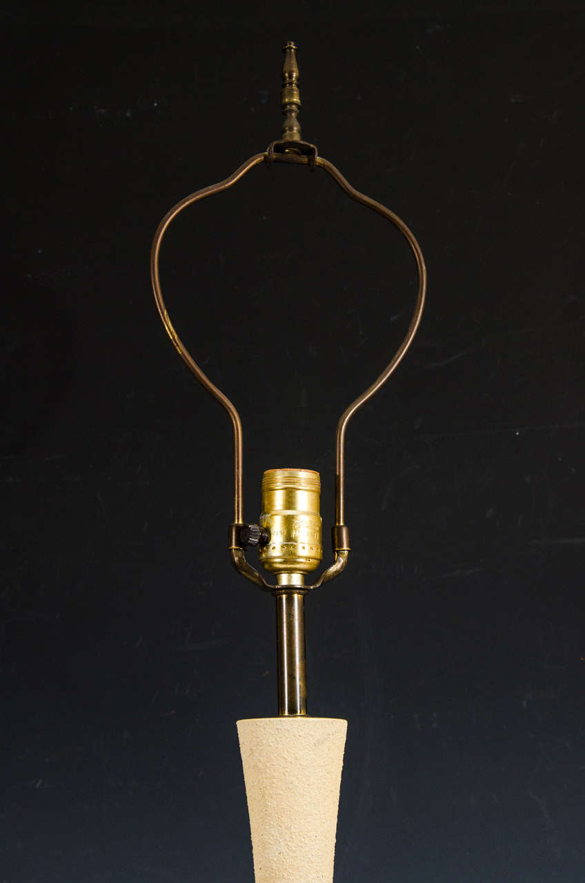 Midcentury Pair of Egyptian Inspired Table Lamps Marked F.A.I.P For ...