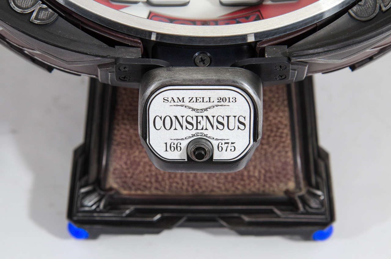 Sam Zell Automaton Sculpture Titled, "Consensus 2013" Satirizing ...