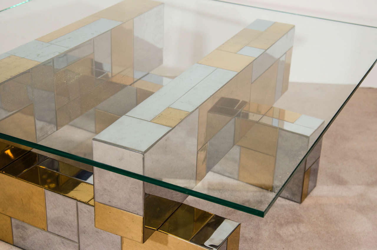 A Paul Evans Cityscape Patchwork Coffee and Cocktail Table at 1stDibs | paul evans cityscape ...