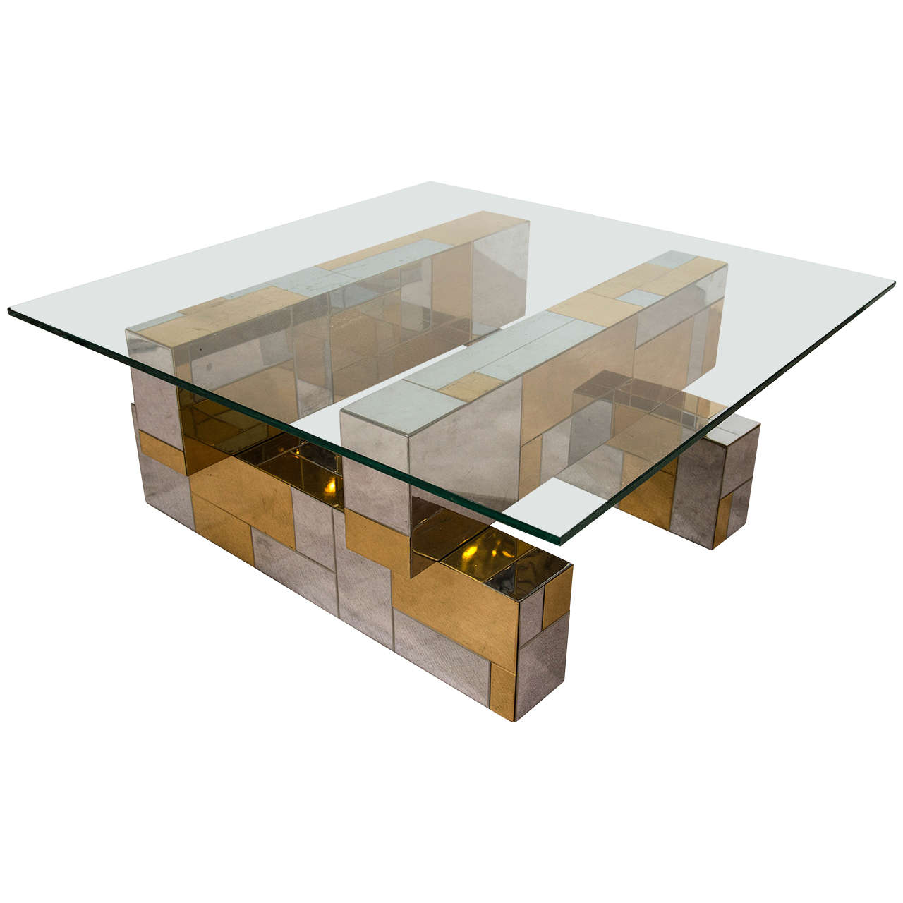A Paul Evans Cityscape Patchwork Coffee and Cocktail Table at 1stDibs ...
