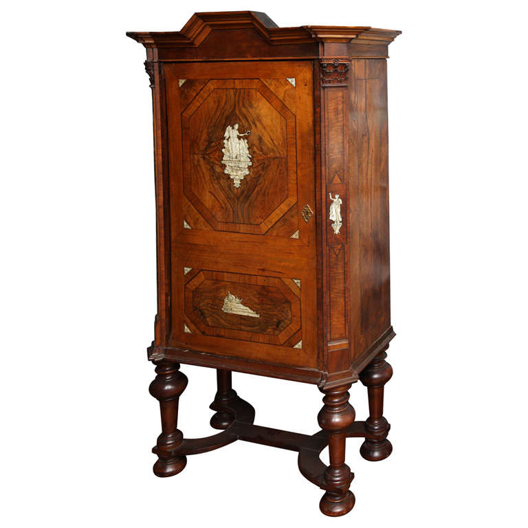 Ivory Inlaid Chest For Sale at 1stDibs