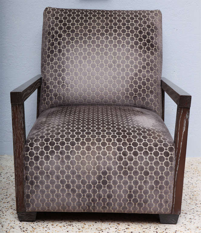 Cubist Lounge Chair by Michael Berman at 1stDibs