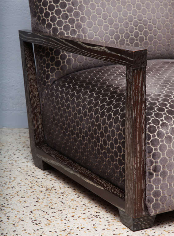 Cubist Lounge Chair by Michael Berman at 1stDibs