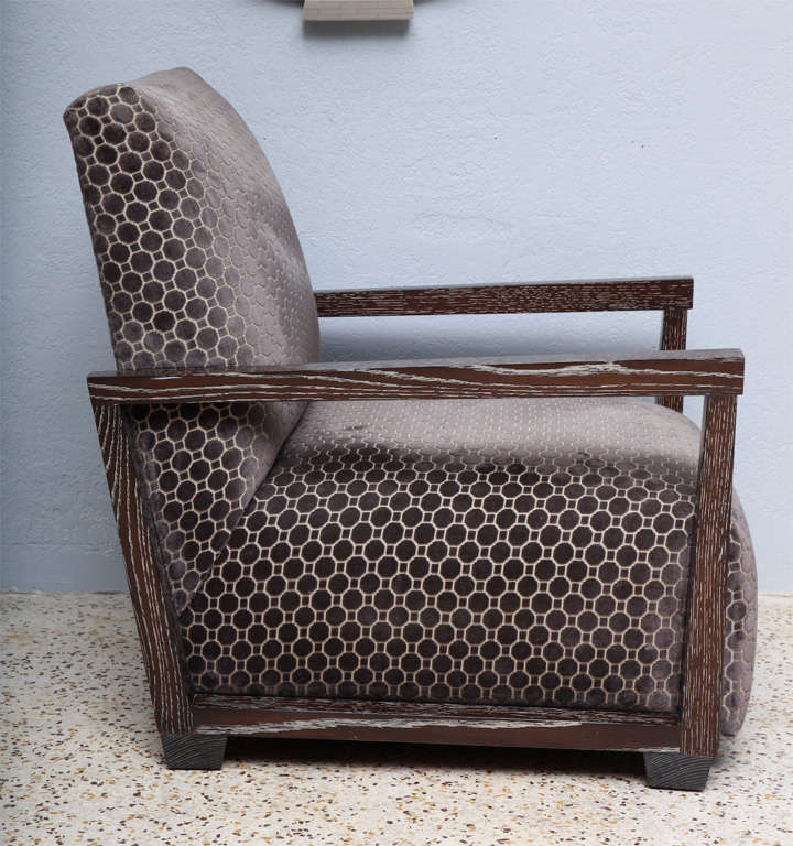 Cubist Lounge Chair by Michael Berman at 1stDibs