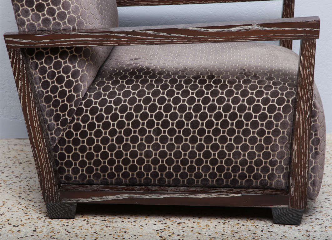 Cubist Lounge Chair by Michael Berman at 1stDibs