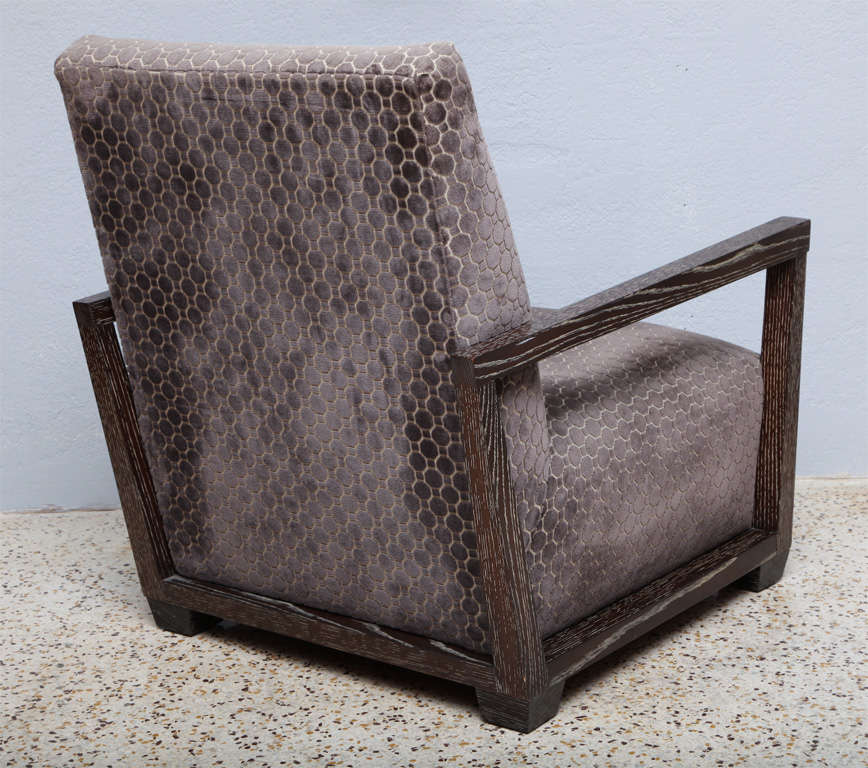 Cubist Lounge Chair by Michael Berman at 1stDibs