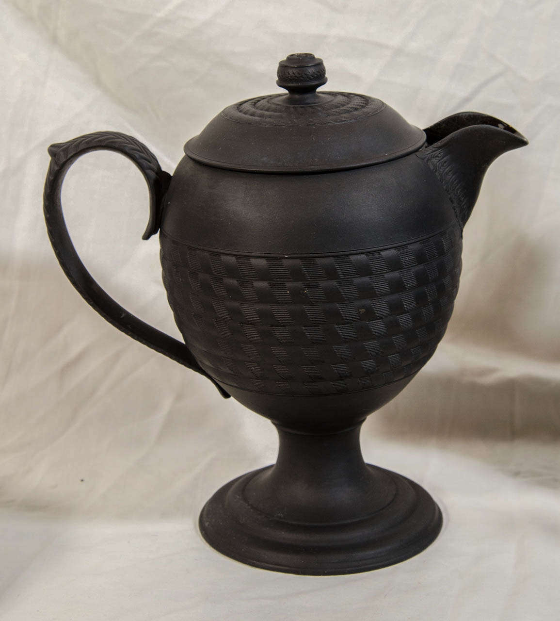A Collection of Black Basalt Tea and Coffee Pots at 1stDibs