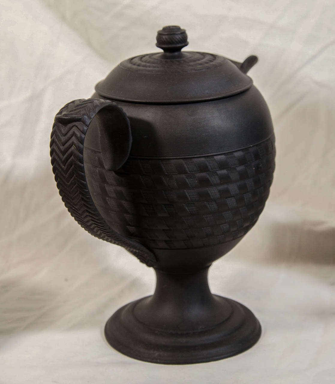 A Collection of Black Basalt Tea and Coffee Pots at 1stDibs