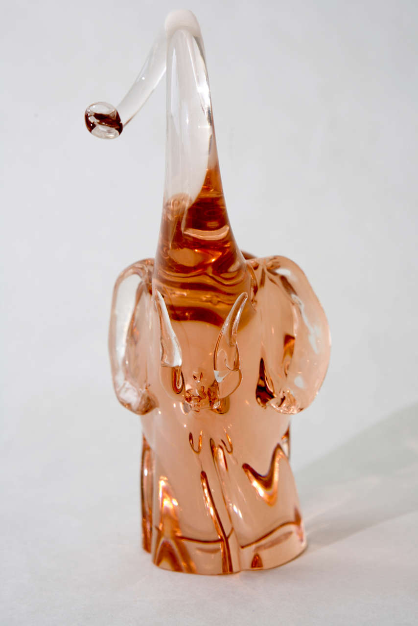 Pink Elephant by Livio Seguso at 1stDibs