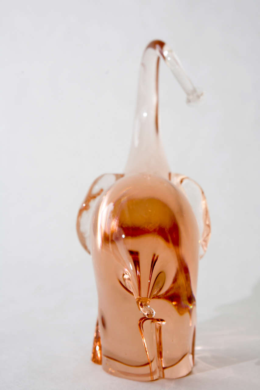 Pink Elephant by Livio Seguso at 1stDibs