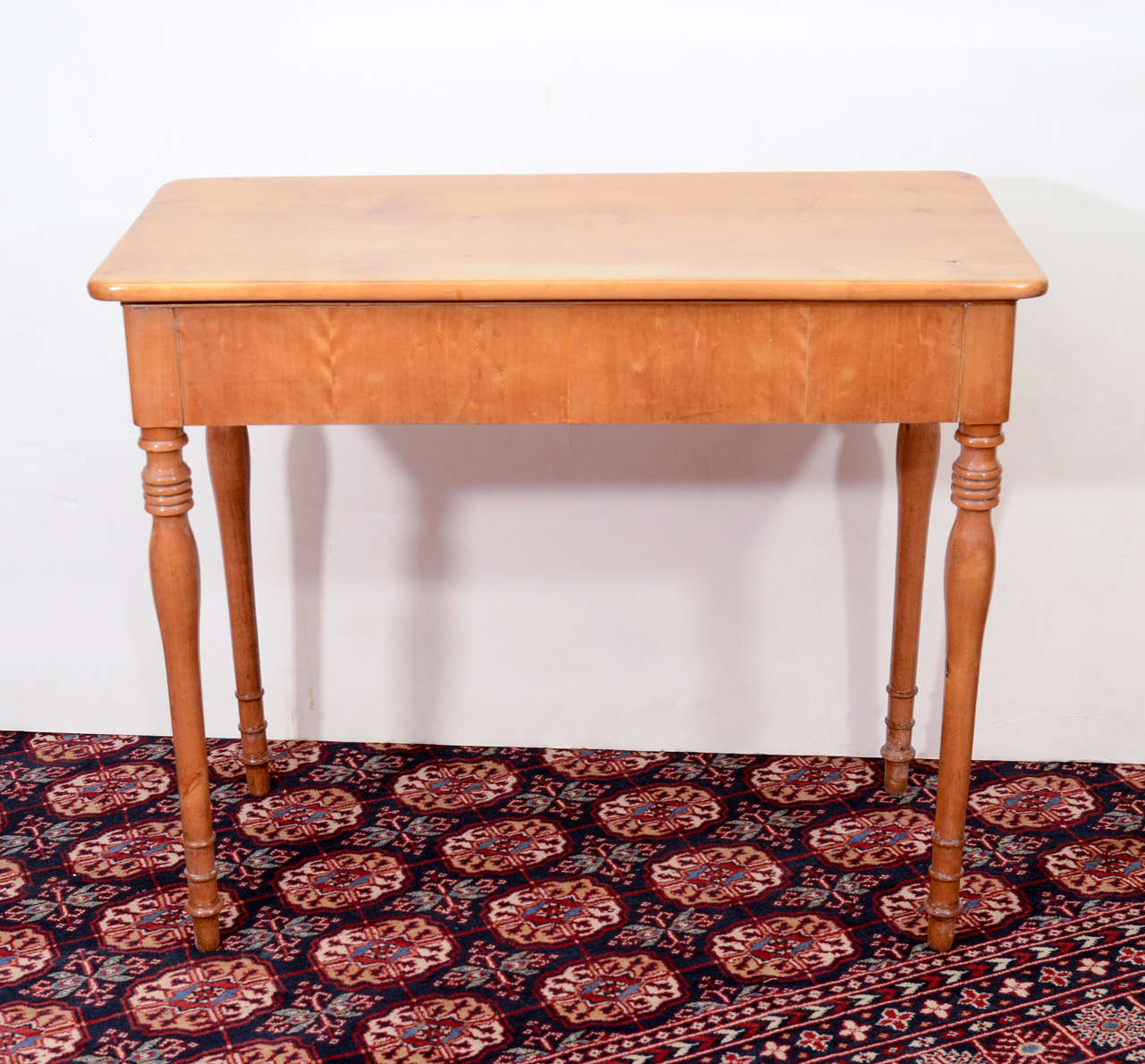 Biedermeier Console Table with Hidden Storage at 1stDibs