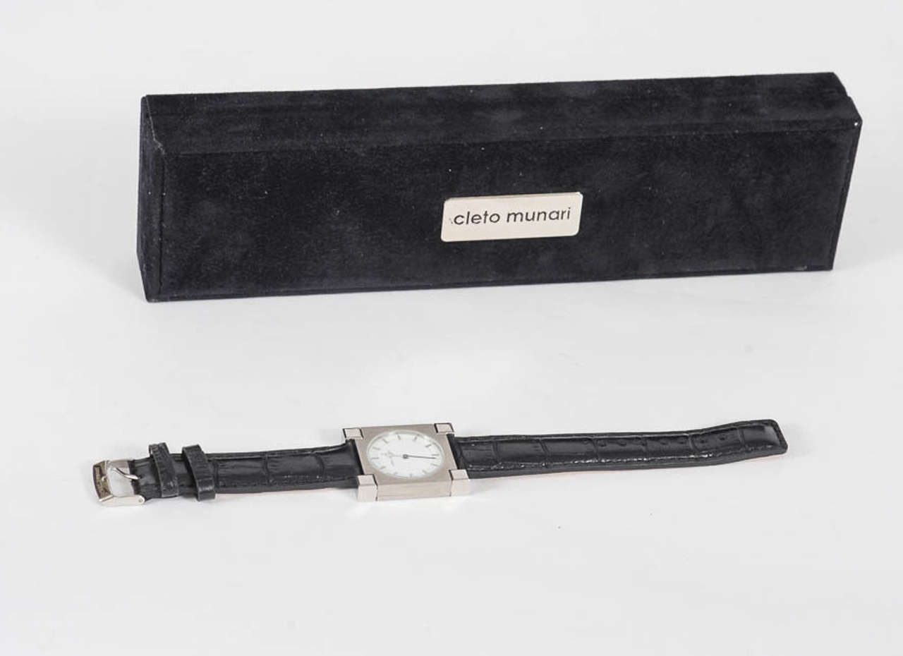Ettore Sottsass Watch for Cleto Munari at 1stDibs