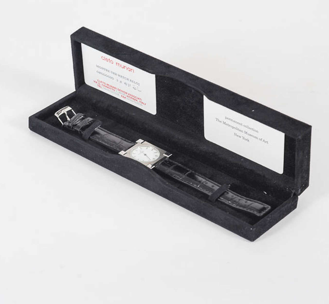 Ettore Sottsass Watch for Cleto Munari at 1stDibs | cleto munari watch