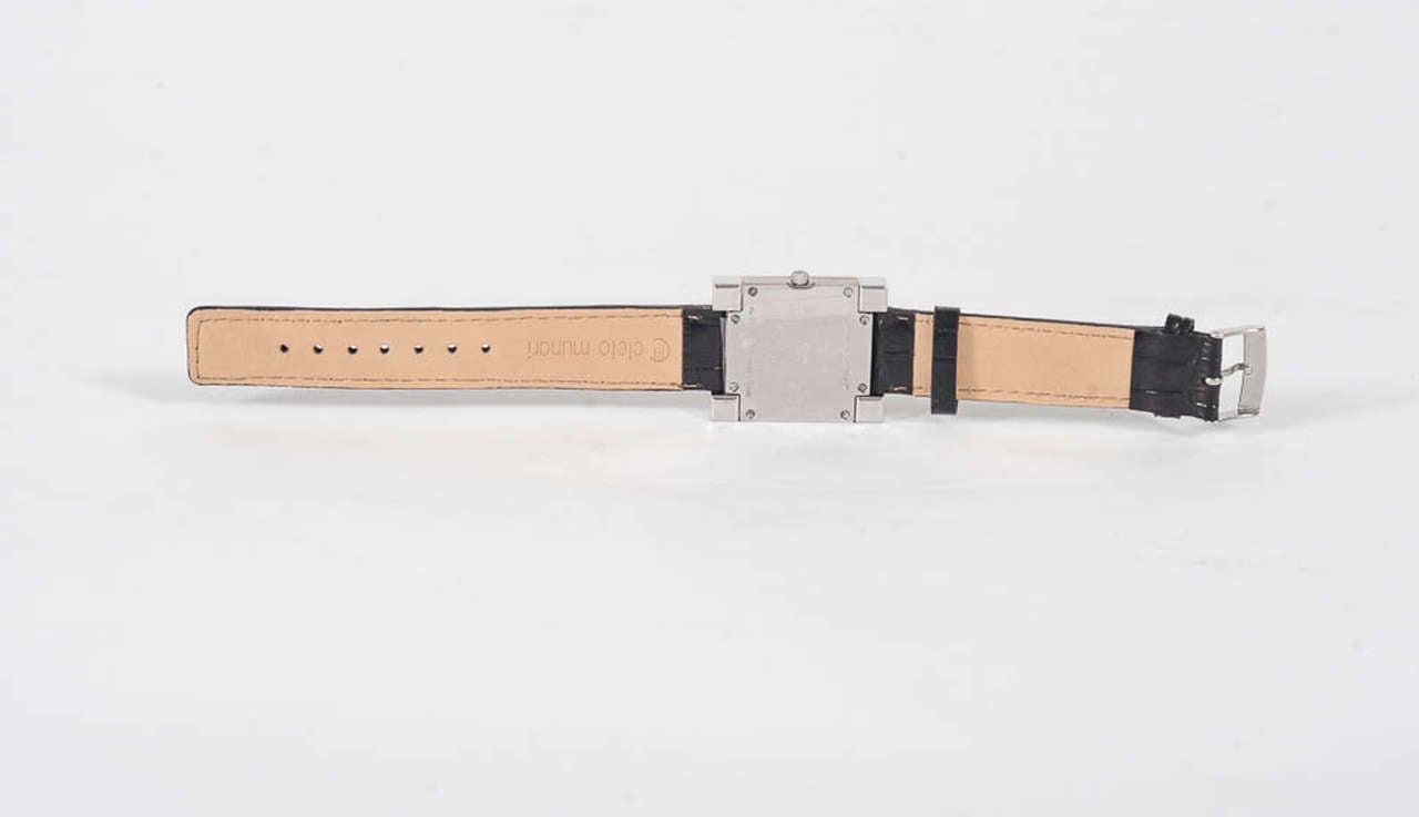 Ettore Sottsass Watch for Cleto Munari at 1stDibs | cleto munari watch