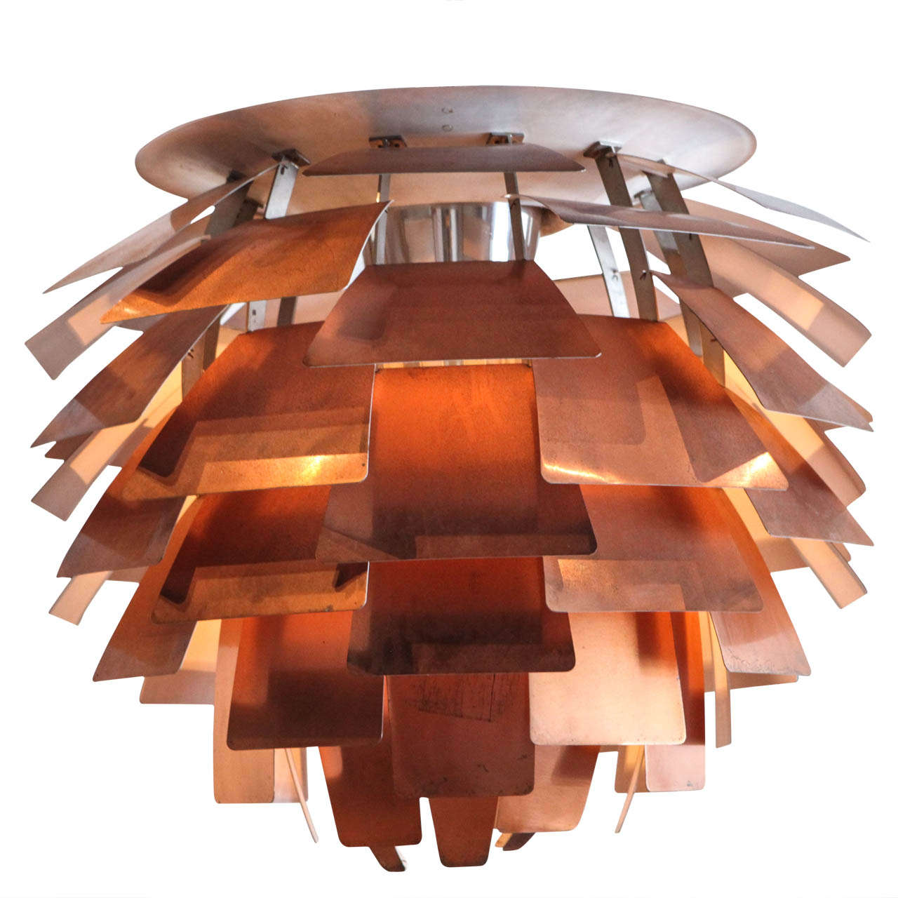 Large Poul Henningsen Artichoke Lamp , Denmark at 1stDibs