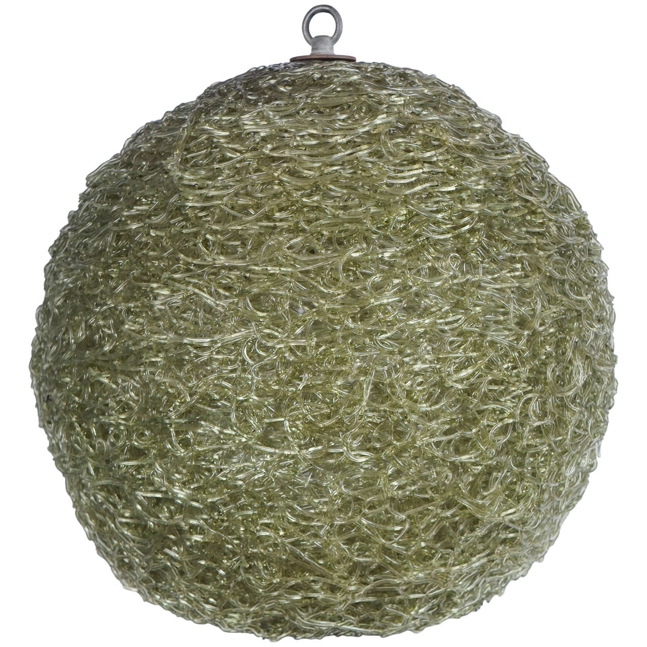 Mid-Century Modern Spun Lucite Swag Spaghetti Lamp at 1stDibs