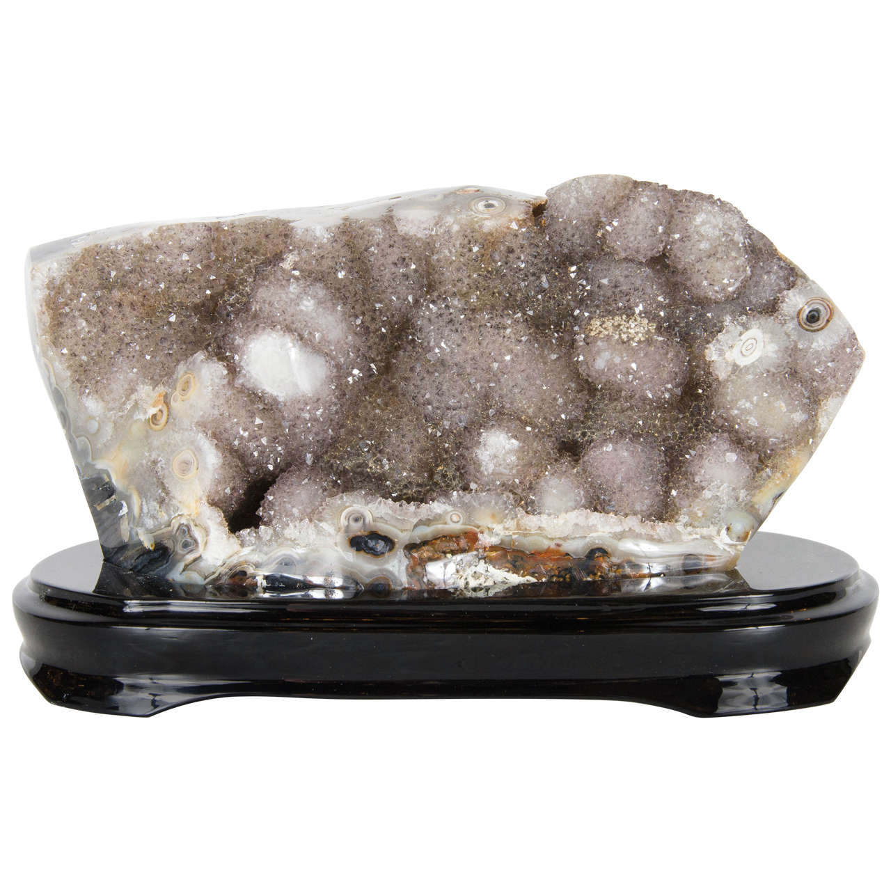 Organic Geode Crystal Rock Specimen at 1stDibs