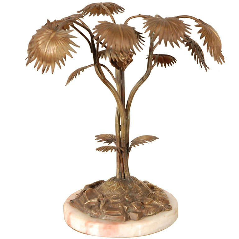 Palm tree sculpture at 1stDibs