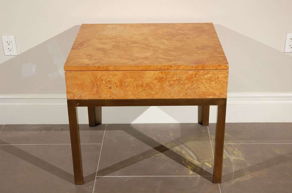 Pair Milo Baughman End Tables For Sale at 1stDibs