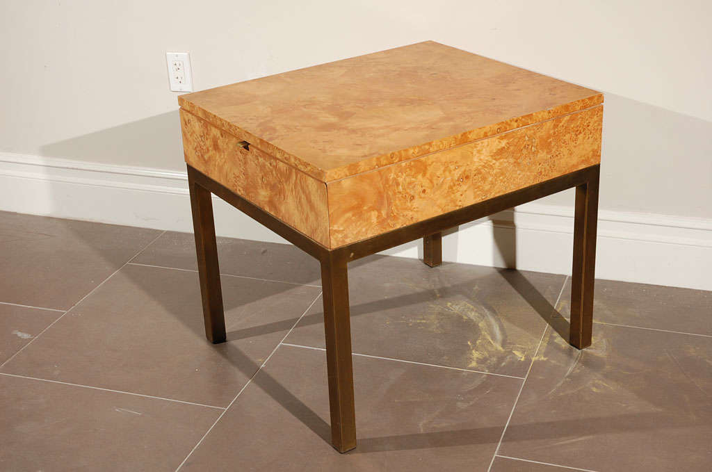 Pair Milo Baughman End Tables For Sale at 1stDibs