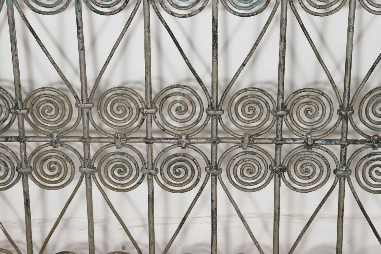 Antique Moroccan Moorish Wrought Iron Window Grille at 1stDibs ...