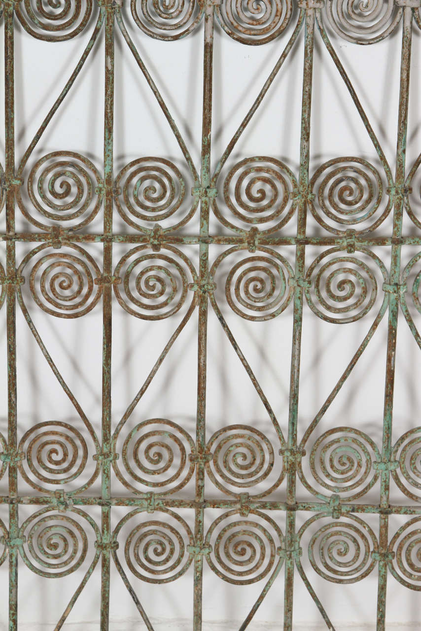 Antique Moroccan Moorish Wrought Iron Window Grille at 1stDibs ...