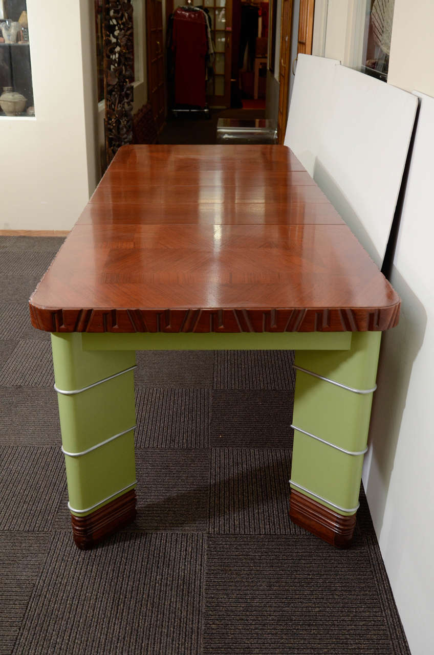 Art Deco Kem Weber Dining Table from "Weber Group" Dining Suite at 1stDibs