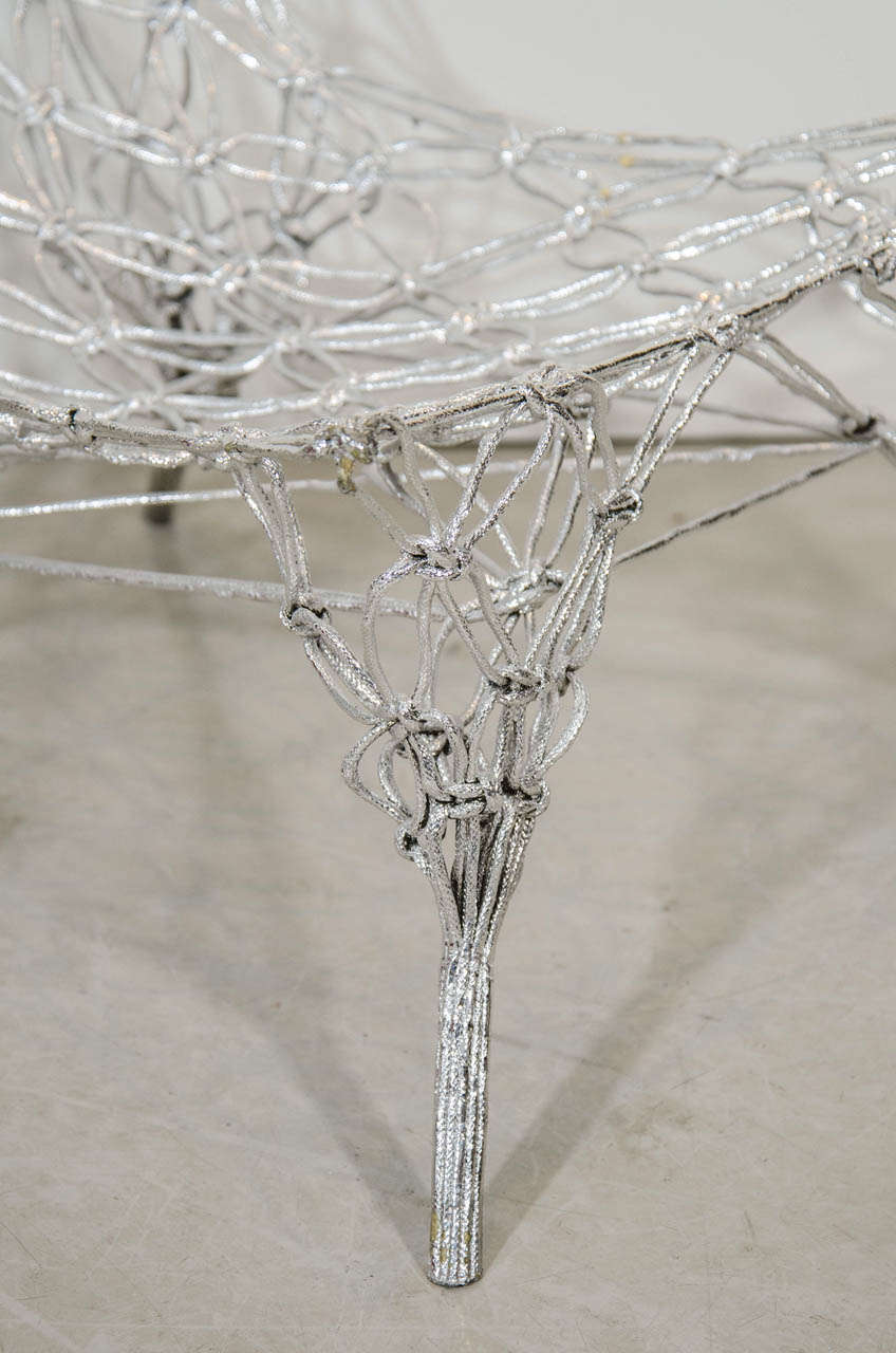 Marcel Wanders for Cappellini Limited Edition Chrome Epoxy Knotted ...