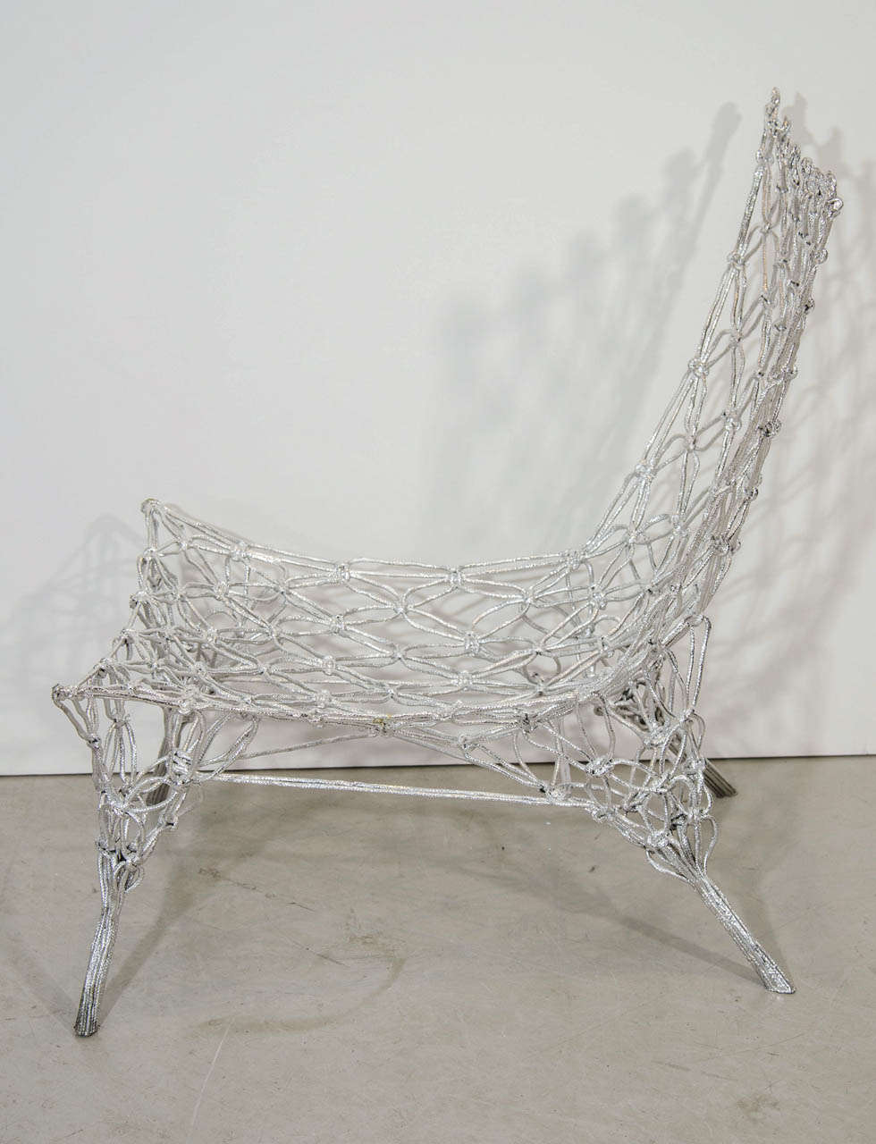 Marcel Wanders for Cappellini Limited Edition Chrome Epoxy Knotted ...