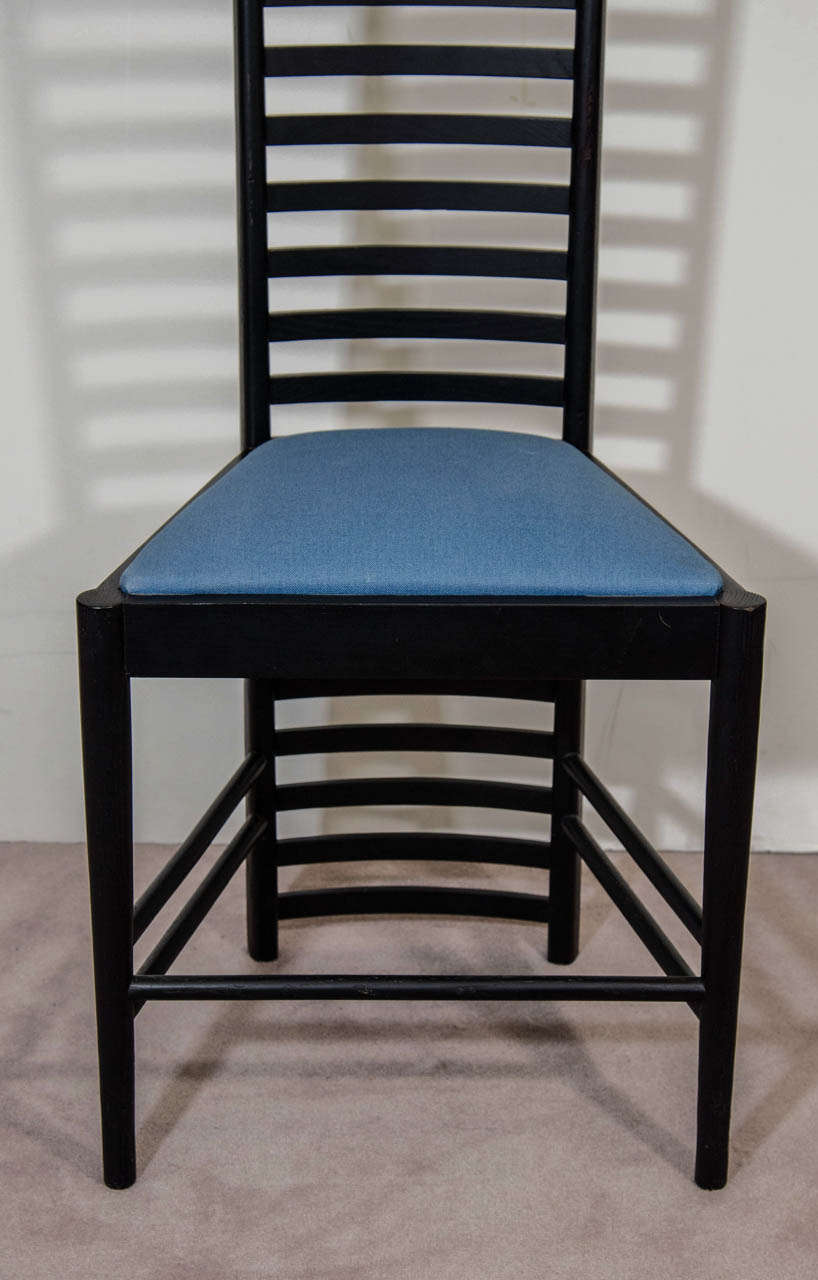 A Charles Rennie Mackintosh Hill House High Back Chair by Cassina at ...