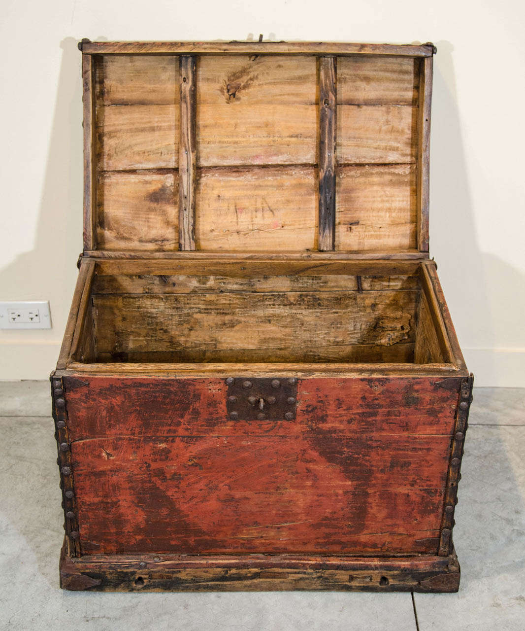 19th Century Wardrobe Trunk at 1stDibs | 19th century trunk