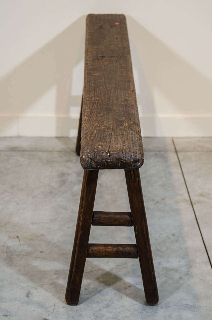 Simple Country Bench at 1stDibs