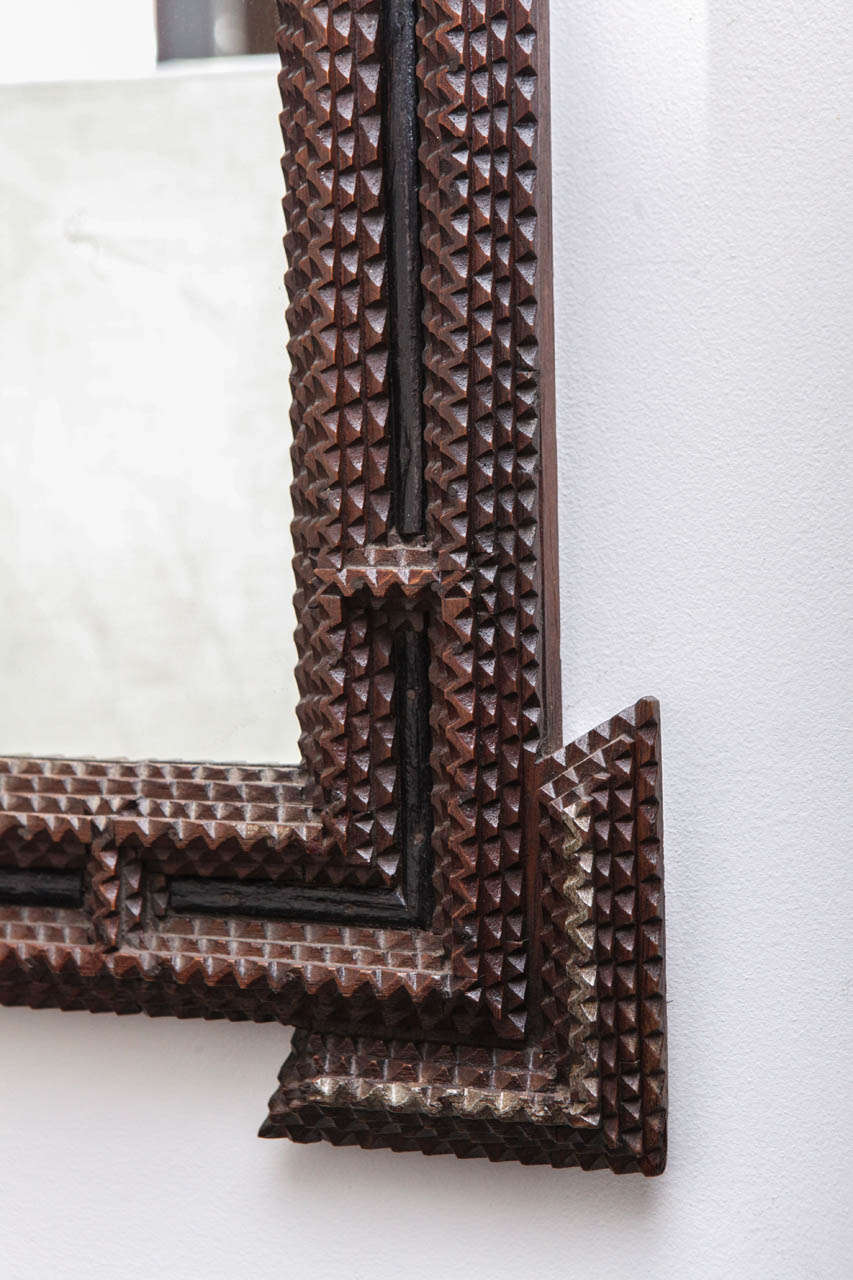 Pair of Tramp Art Mirrors, 1910 For Sale at 1stDibs | tramp art images