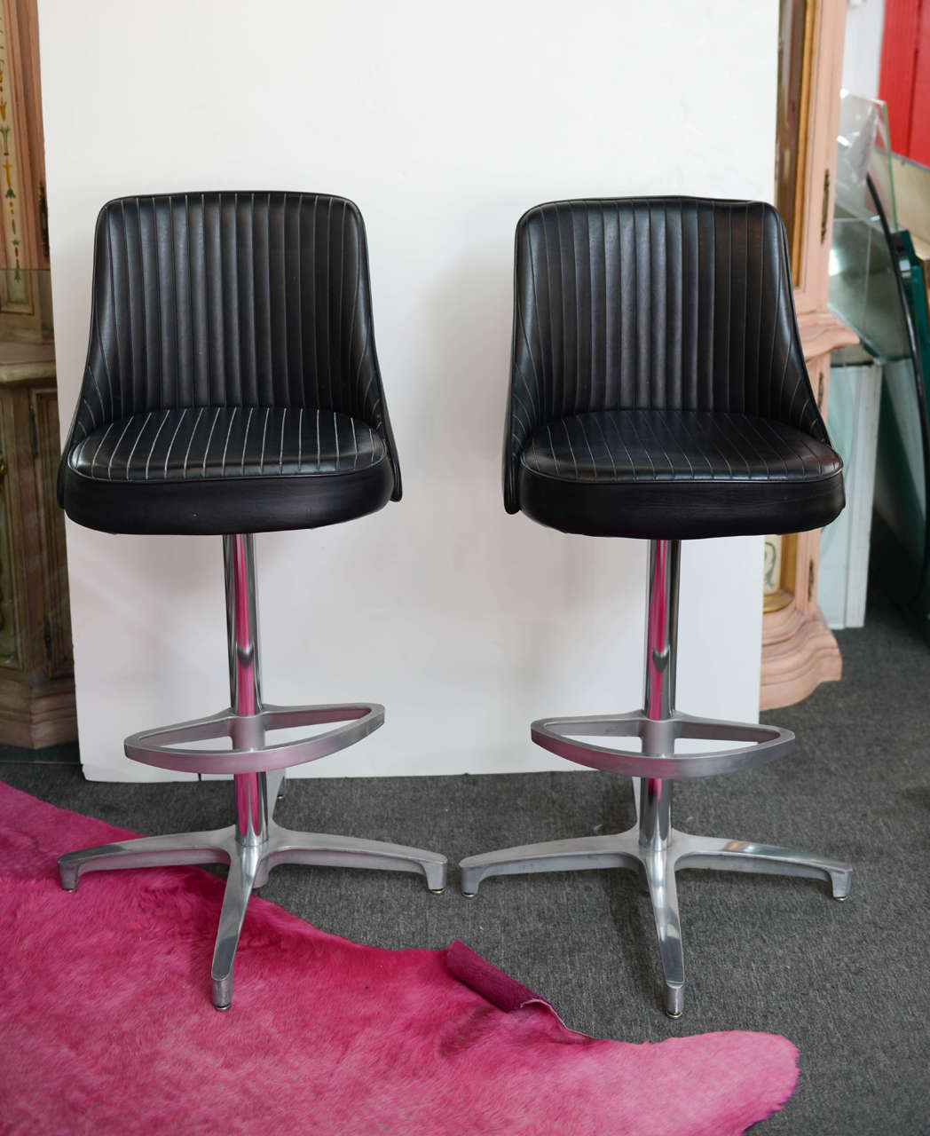 1960s Mod Mid-Century Modern Chromcraft Barstools at 1stDibs | vintage ...