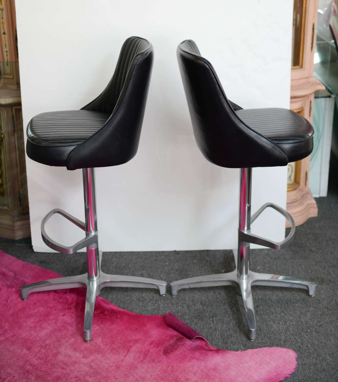 1960s Mod Mid-Century Modern Chromcraft Barstools at 1stDibs | vintage ...