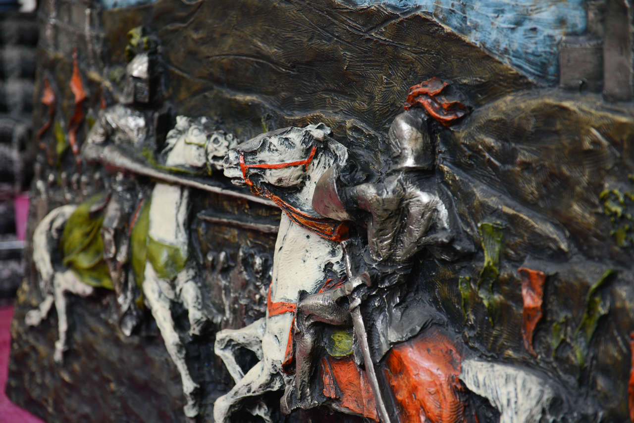 Medieval Knight Wall Panel Signed by J. Segura at 1stDibs | j segura ...