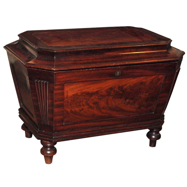 English Regency Wine Cellarette of Mahogany For Sale at 1stDibs ...