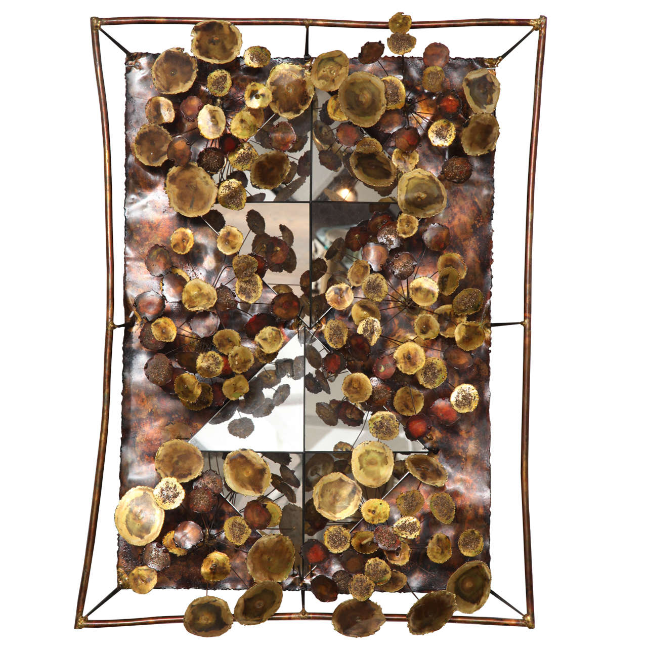 Curtis Jere Mirror For Sale at 1stDibs